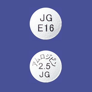 アムロジピン錠2.5mg「JG」 【販売中止品】 ｜ 製品検索 ｜ 日本ジェネリック株式会社